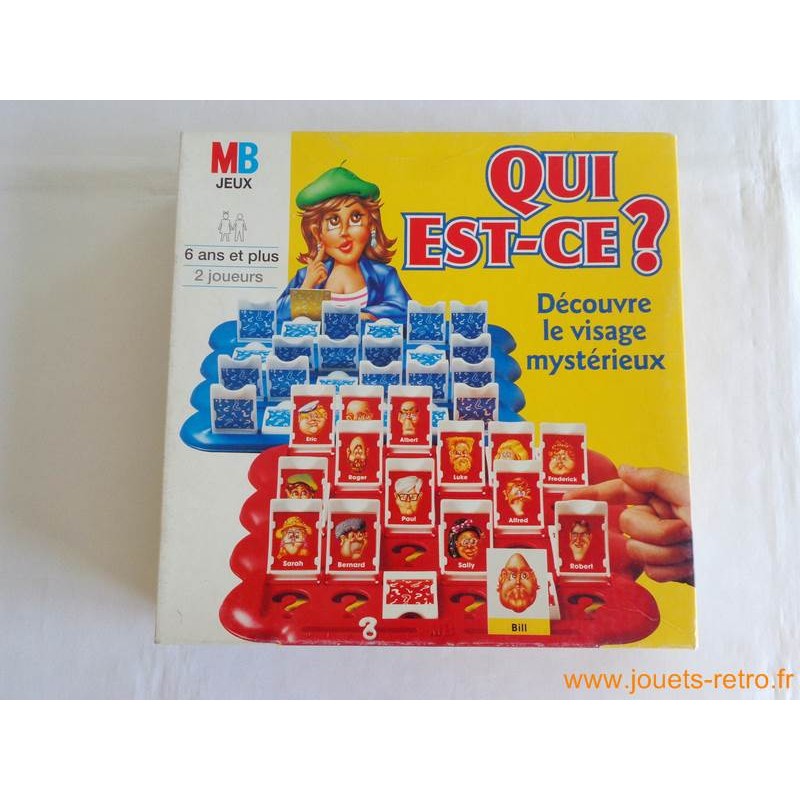 Qui Est ce Jeu MB 1996 Jouets R tro Jeux De Soci t Figurines Et Qui Est ce Jeu MB 1996 Jouets R tro Jeux De Soci t Figurines Et