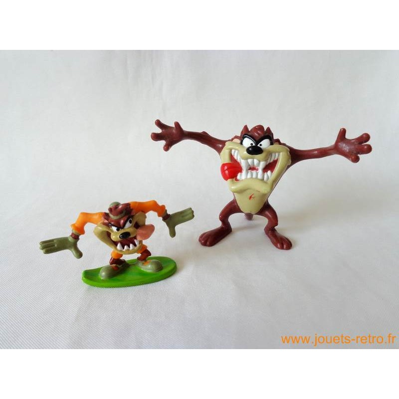 Lot figurines "TAZ" - jouets rétro jeux de société figurines et objets ...