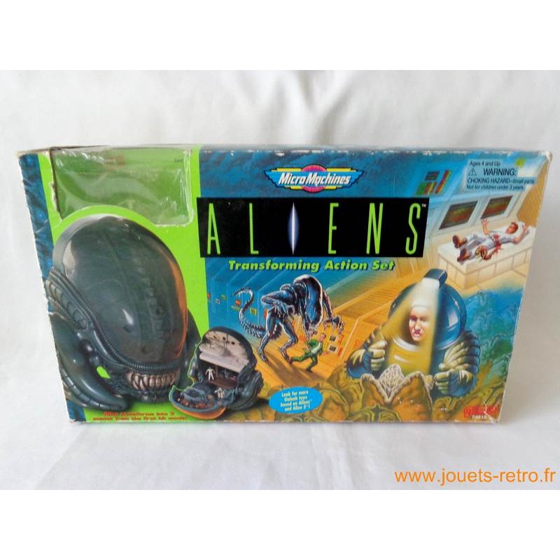 Aliens transforming set Micro-machines Galoob 1997 - jouets rétro jeux ...