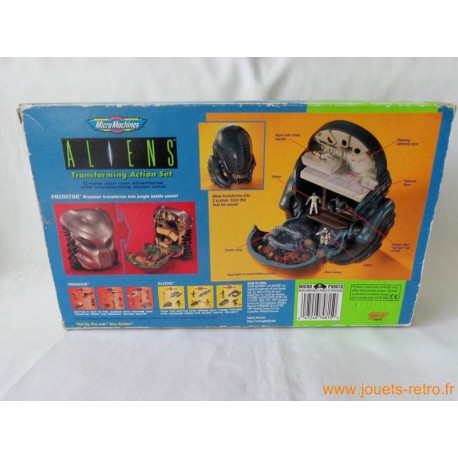 Aliens transforming set Micro-machines Galoob 1997