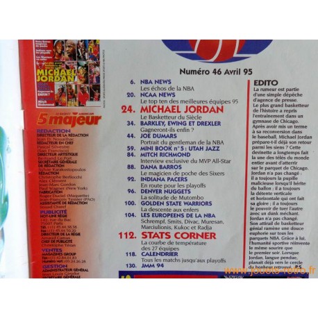Magazine "5 majeur" n° 46 avril 95