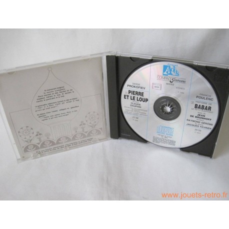 cd "Pierre et le loup" et "Babar"