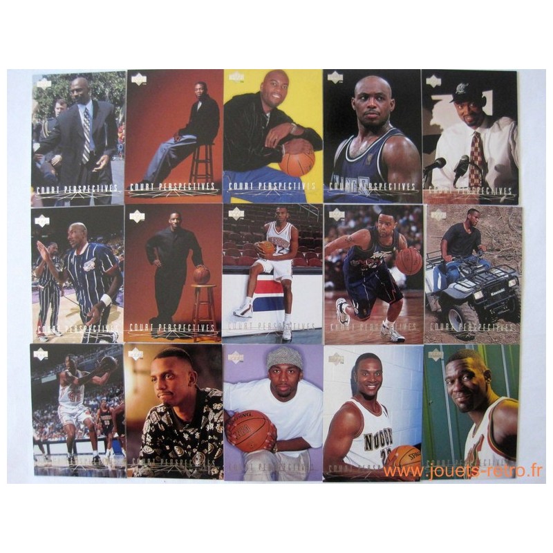 Set complet cartes NBA Upper Deck 97-98 série 1 - jouets rétro jeux de ...