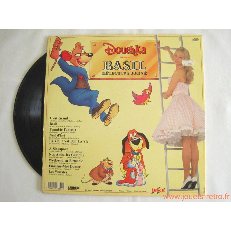 Douchka Fantasia + Basil - 33T Disque vinyle - jouets rétro jeux de ...