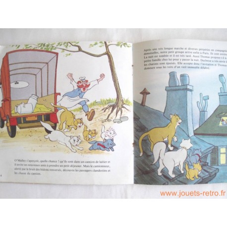 Les Aristochats Disney - 45T Livre disque vinyle