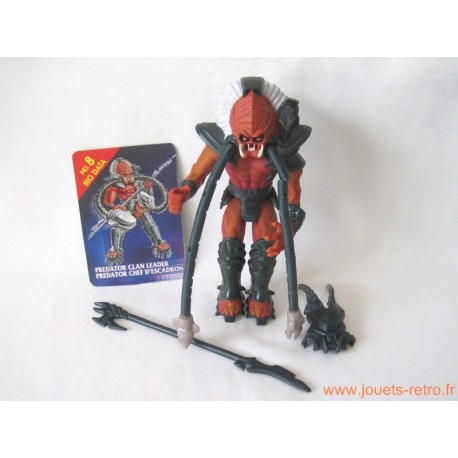 "Predator chef d'escadron" Aliens vs Predator Kenner 1994