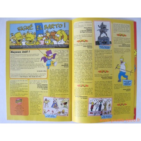 Comics "Les Simpson n° 16" décembre 2001