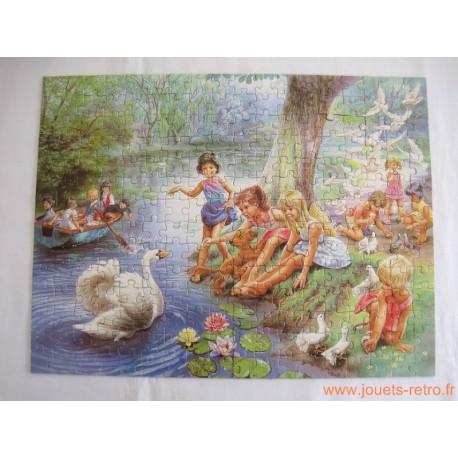 Martine et le cygne - Puzzle Nathan 1986