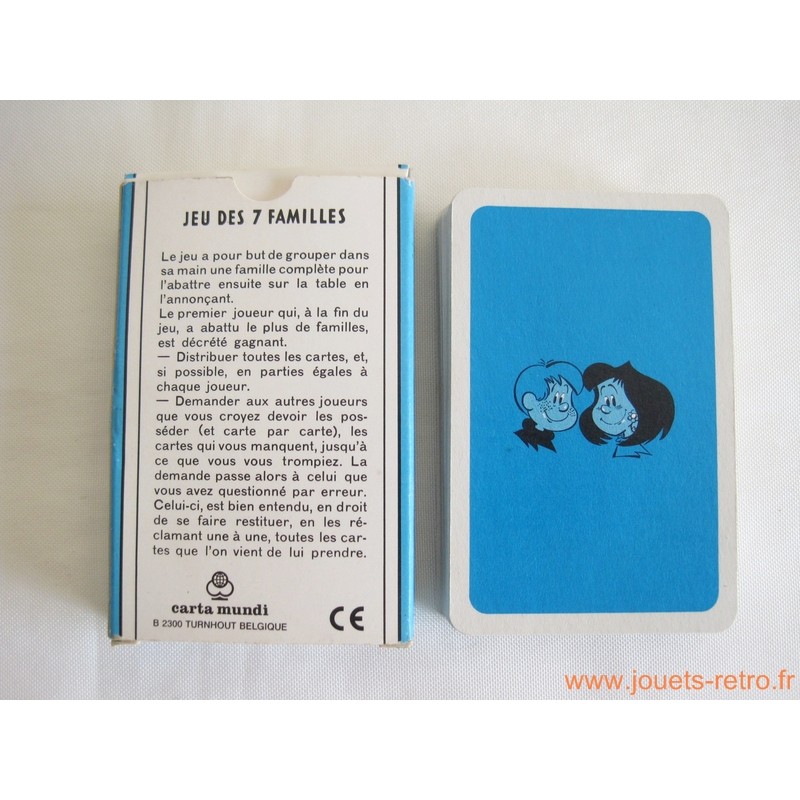 Jeu de 7 familles "Marc et Julie" Transports