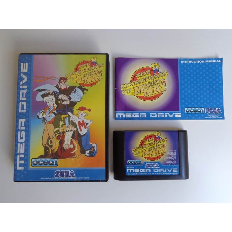 The Adventures of Mighty Max - Megadrive - jouets rétro jeux de société ...