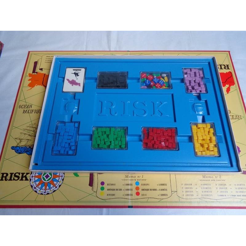 Risk - jeu Miro 1970 - jouets rétro jeux de société figurines et objets ...