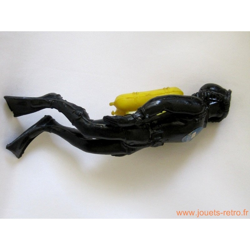 Figurine plongeur en plastique