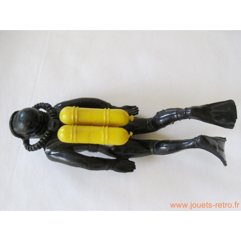 Figurine plongeur en plastique
