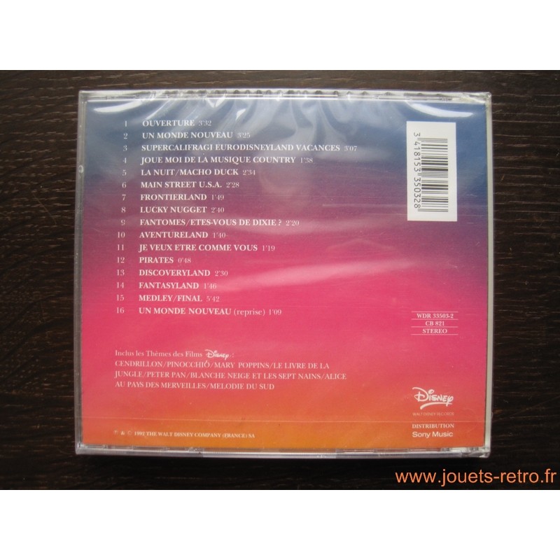 cd "Euro Disney c'est Magique" Neuf
