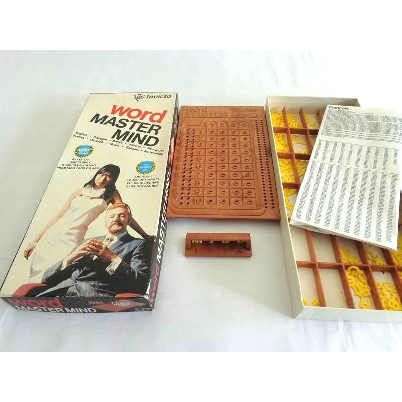 Word Mastermind - Jeu Invicta 1975 - jouets rétro jeux de société ...