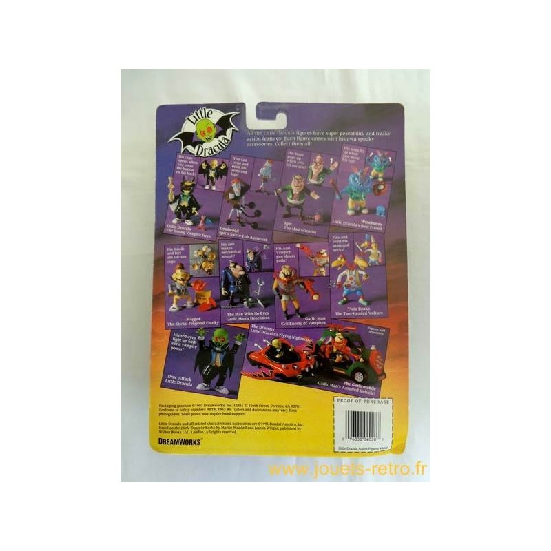Draculito Little Dracula Bandai 1991 - jouets rétro jeux de société ...