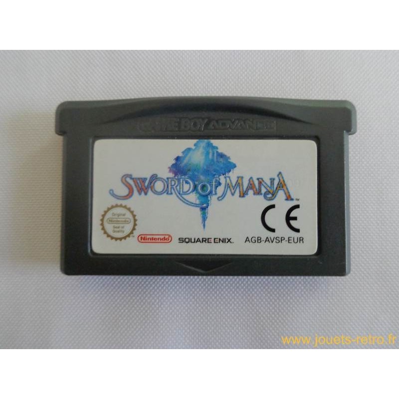 Sword of Mana - Jeu Game Boy Advance GBA - jouets rétro jeux de société ...