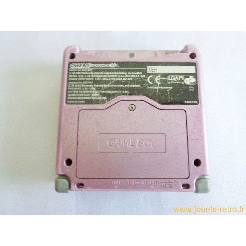 Console Game Boy Advance SP Pink Rose - jouets rétro jeux de société ...