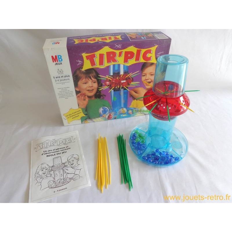 Tir' Pic - Jeu MB 1992 - jouets rétro jeux de société figurines et ...