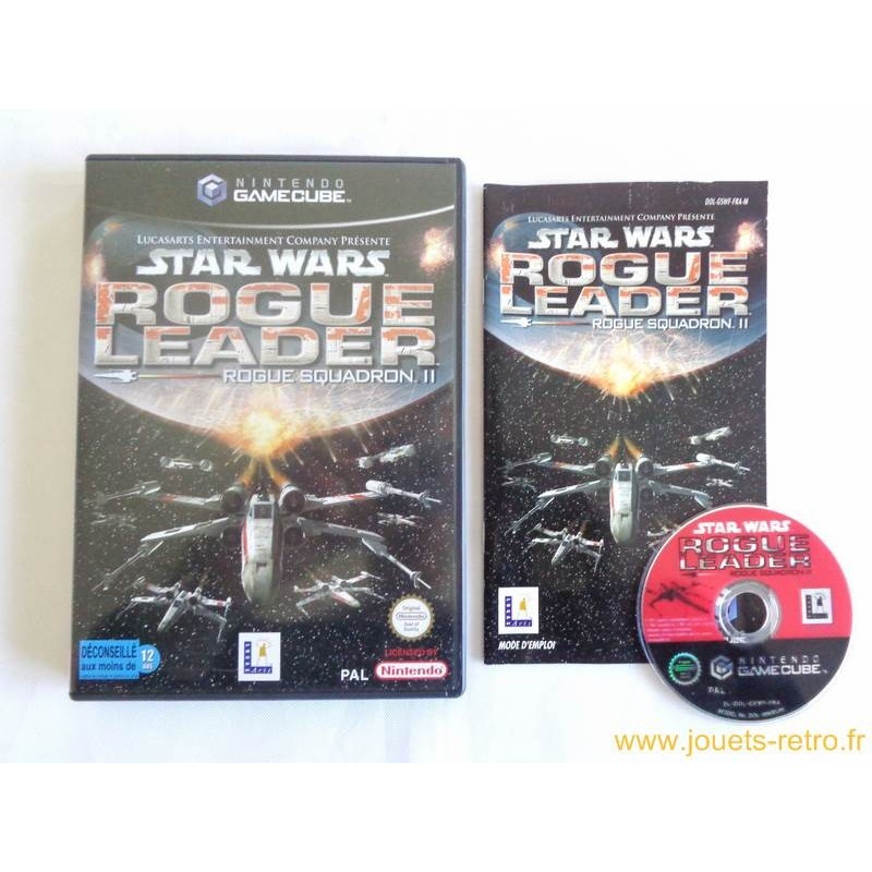 Star Wars : Rogue Squadron II : Rogue Leader - jeu Game Cube - jouets ...