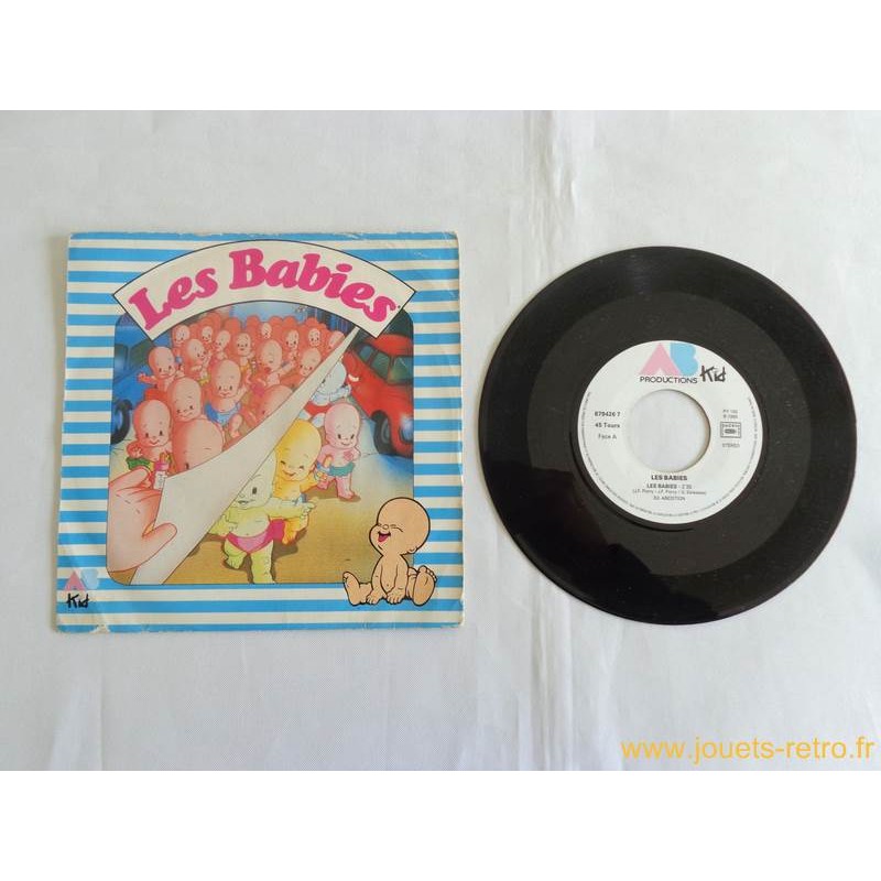 Les Babies - 45T Disque vinyle - jouets rétro jeux de société figurines ...