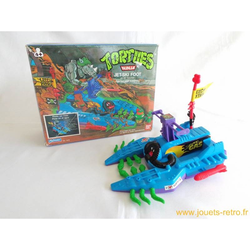 Jet-ski Foot (Footski) - Tortues Ninja 1989 - jouets rétro jeux de ...