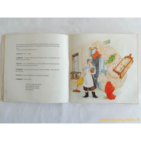 "Le réveil de Mordicus" 1 rue Sésame - Livre disque 45T