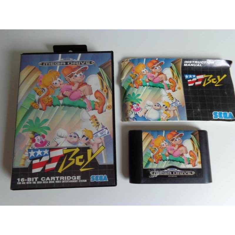 DJ Boy - Megadrive - jouets rétro jeux de société figurines et objets ...